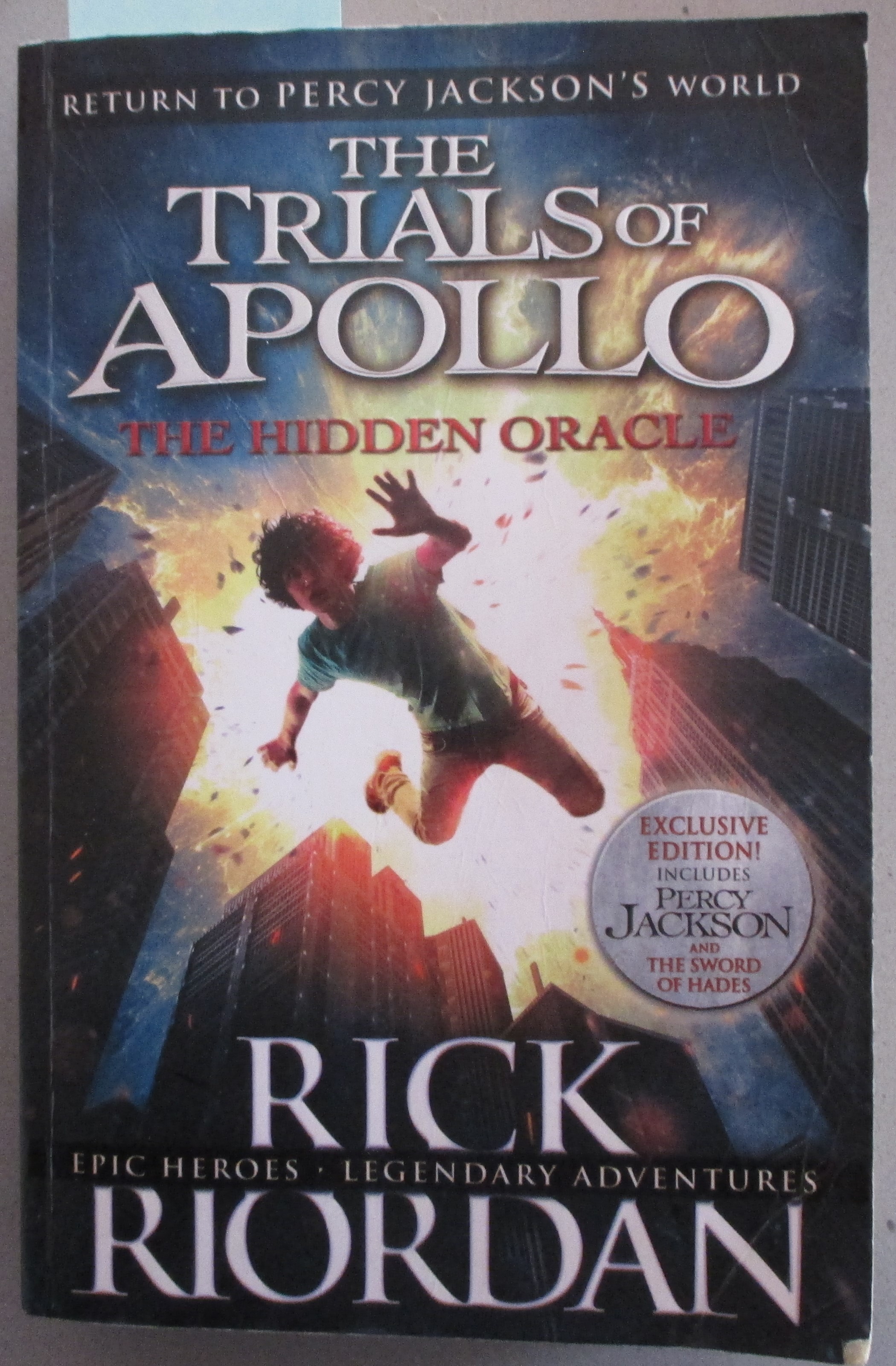 Hidden Oracle The The Trials Of Apollo 1
